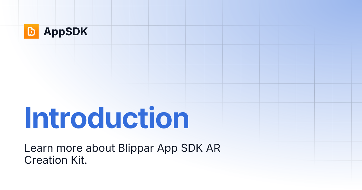 Introduction | AppSDK
